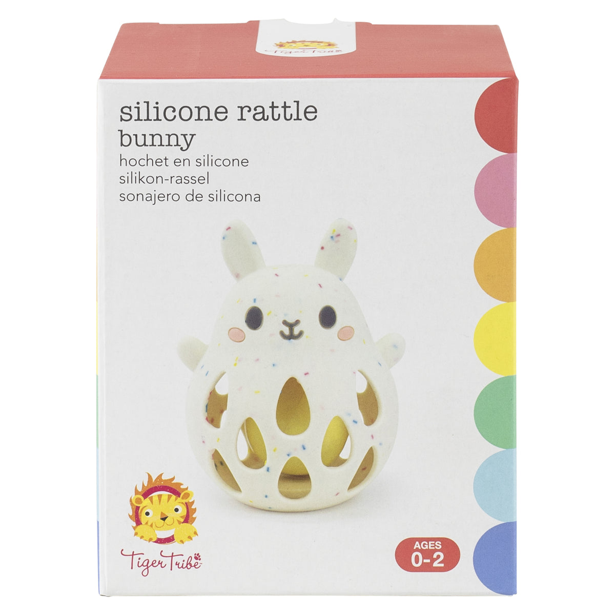 Silicone Rattle - Bunny – Hurley Burley Toys