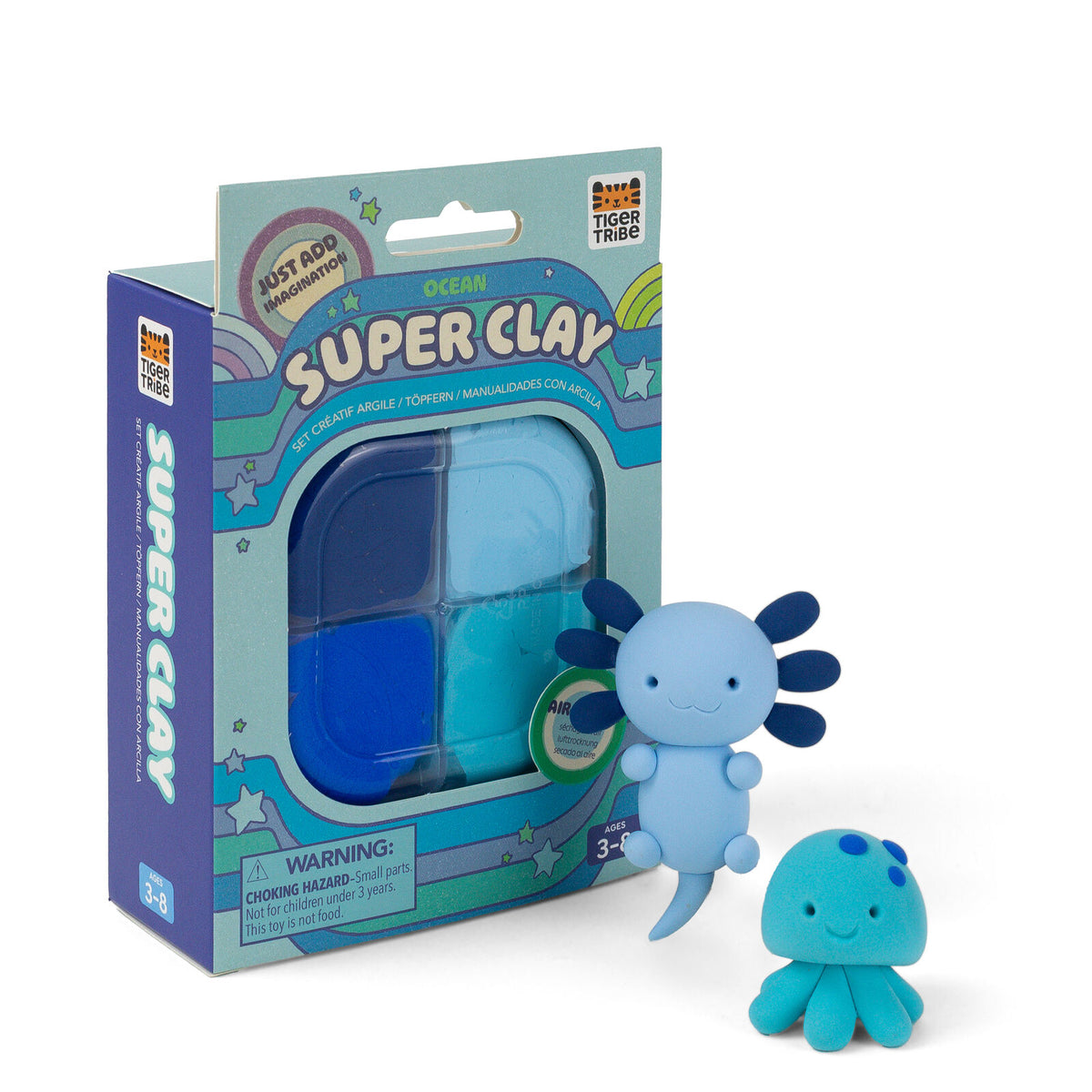 Super Clay - Ocean (Blues) – Hurley Burley Toys