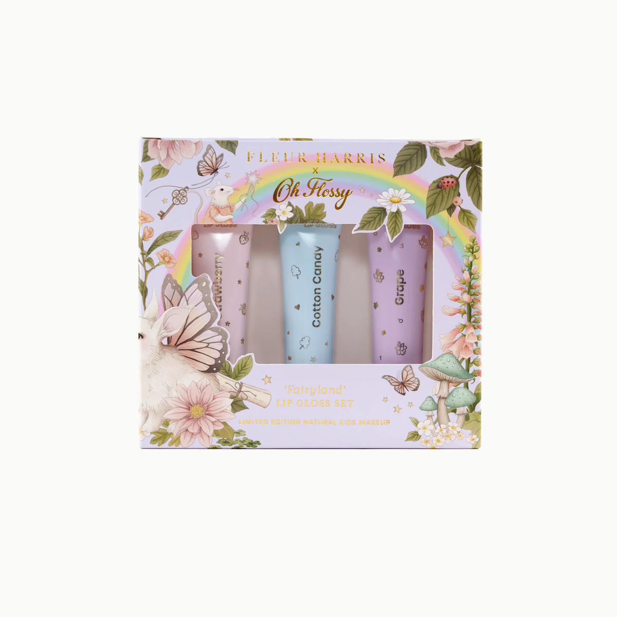 Oh Flossy X Fleur Harris Fairyland Collection Natural Lip Gloss Set ...