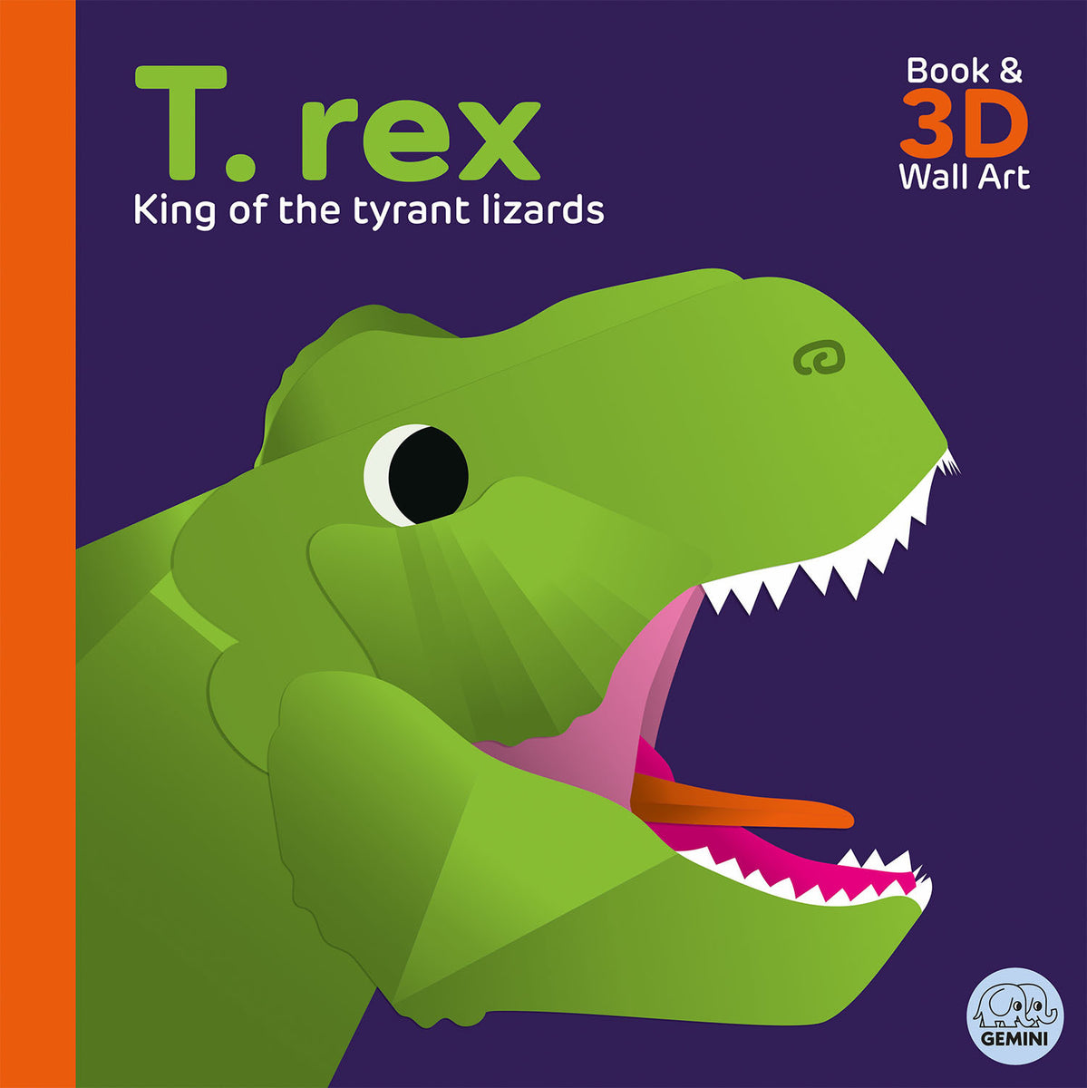 T Rex - Book And 3D Wall Art – Hurley Burley Toys