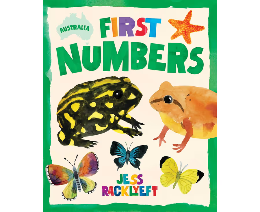 Australia: First Numbers Board Book – Hurley Burley Toys