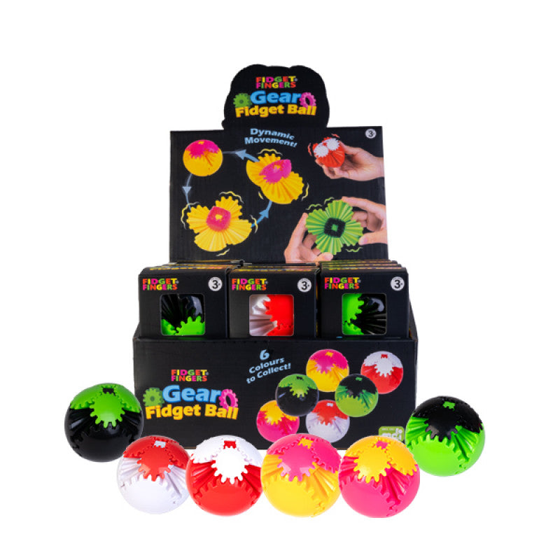 Gear Fidget Ball – Hurley Burley Toys
