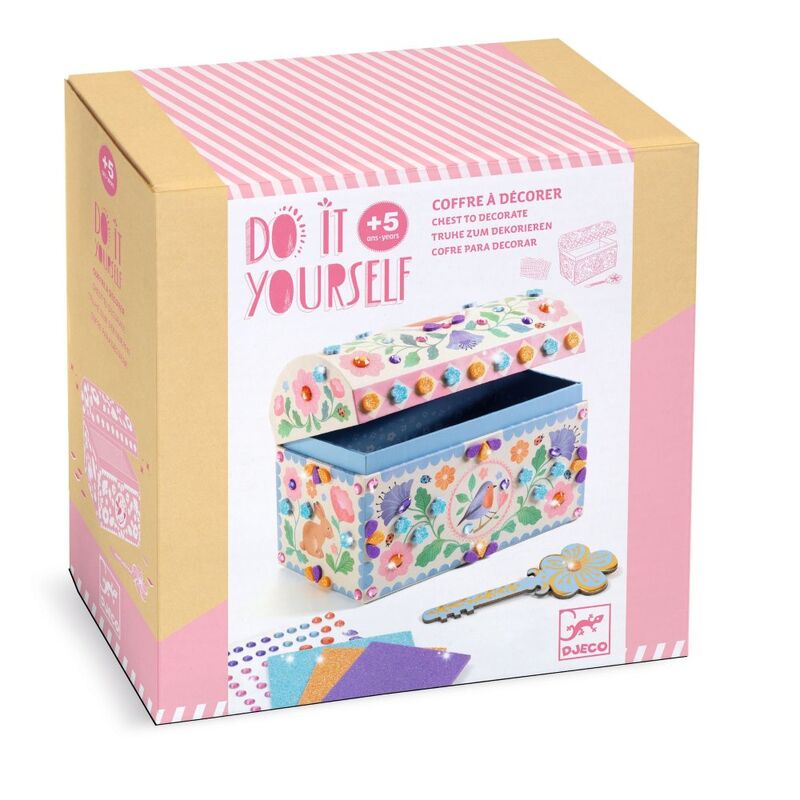 Do It Yourself Precious Treasure Chest – Hurley Burley Toys