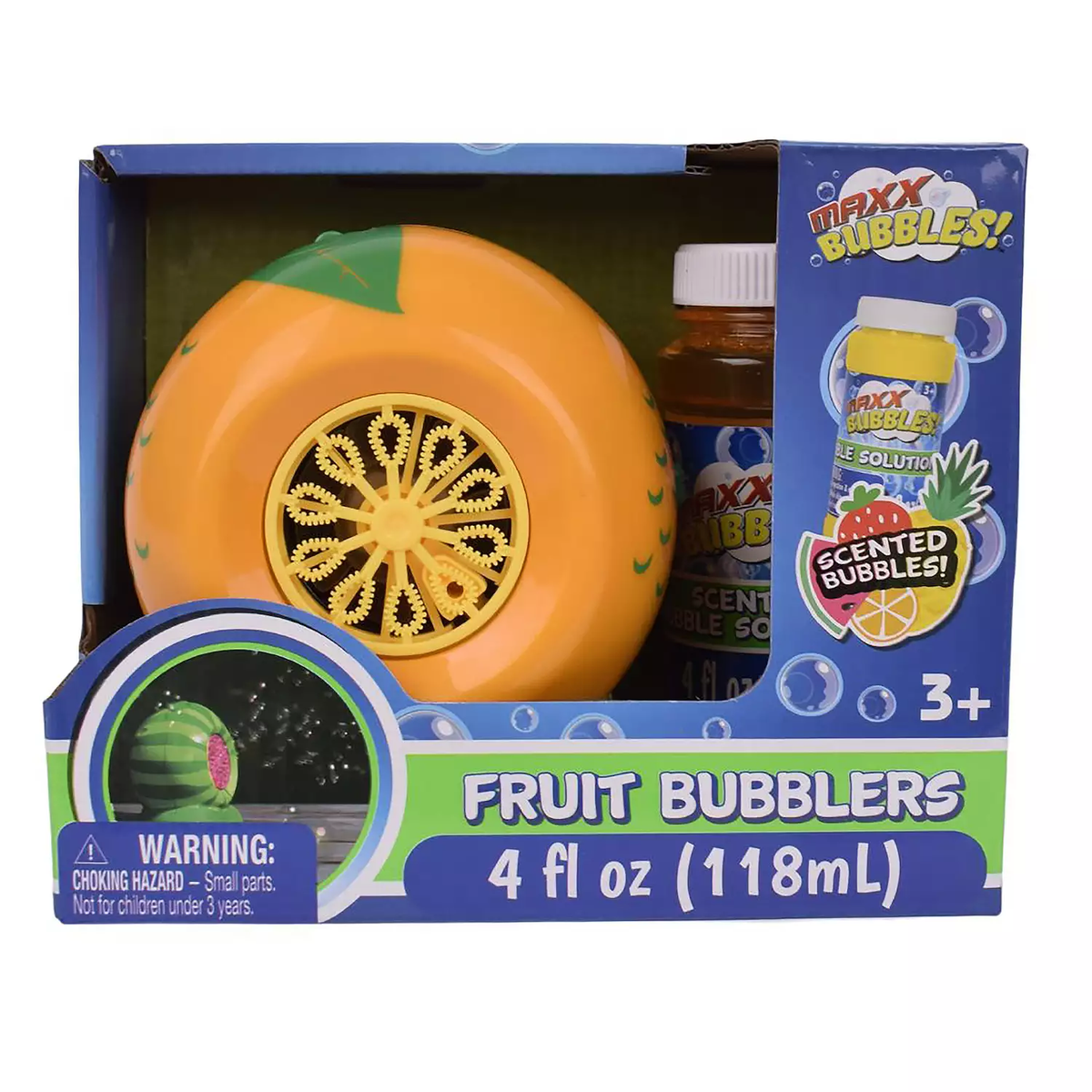 Fruit Bubble Blower - Orange – Hurley Burley Toys