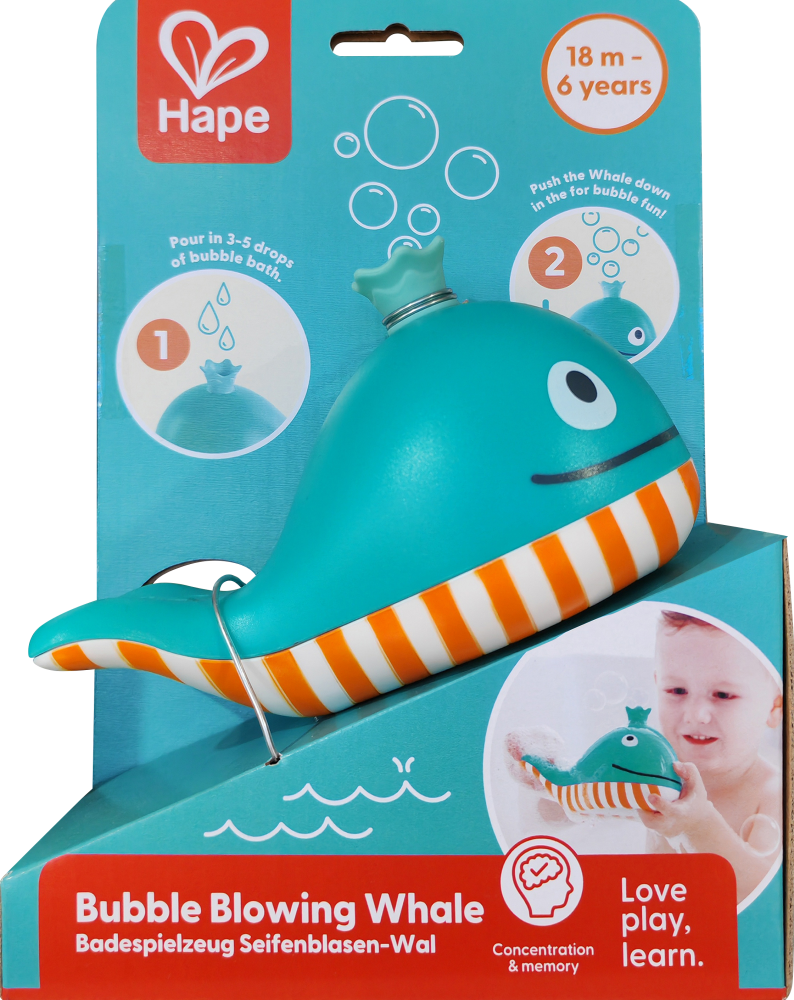 Bubble Blowing Whale – Hurley Burley Toys