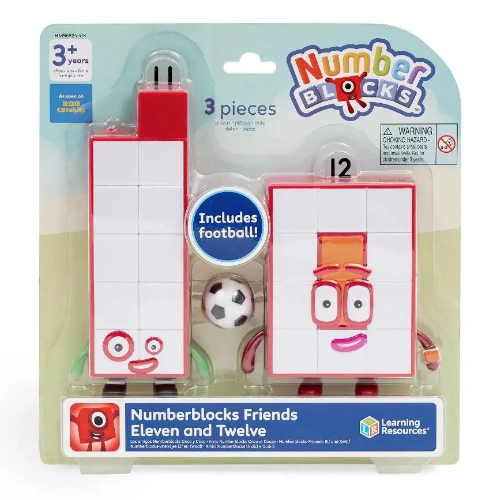 Numberblocks Friends Eleven and Twelve Figure Pack – Hurley Burley Toys