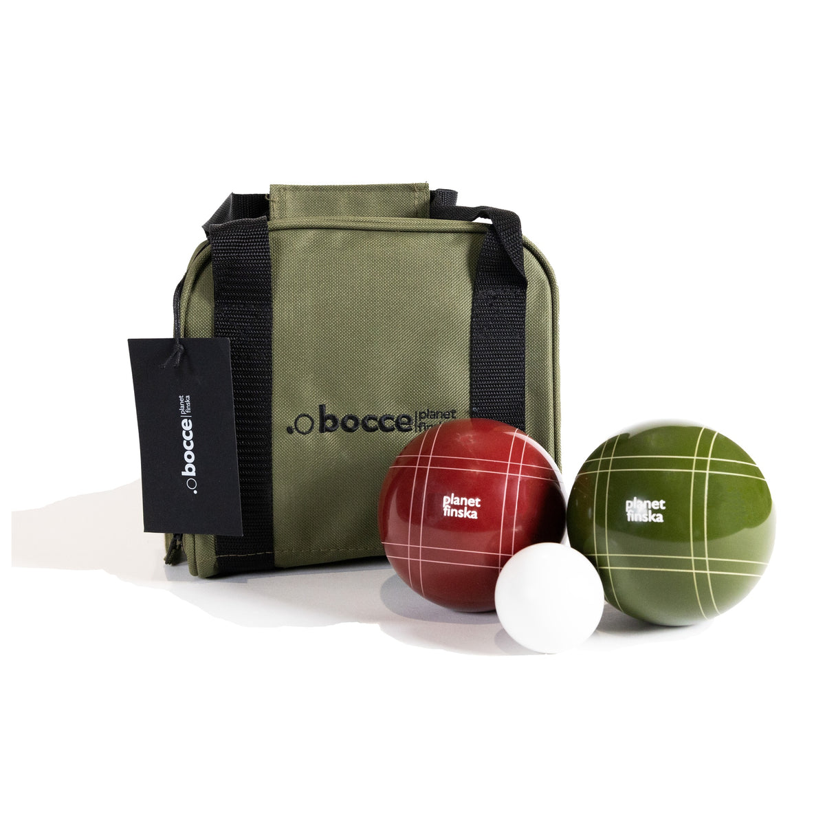 Planet Finska Premium Bocce In Moss Green Travel Bag – Hurley Burley Toys