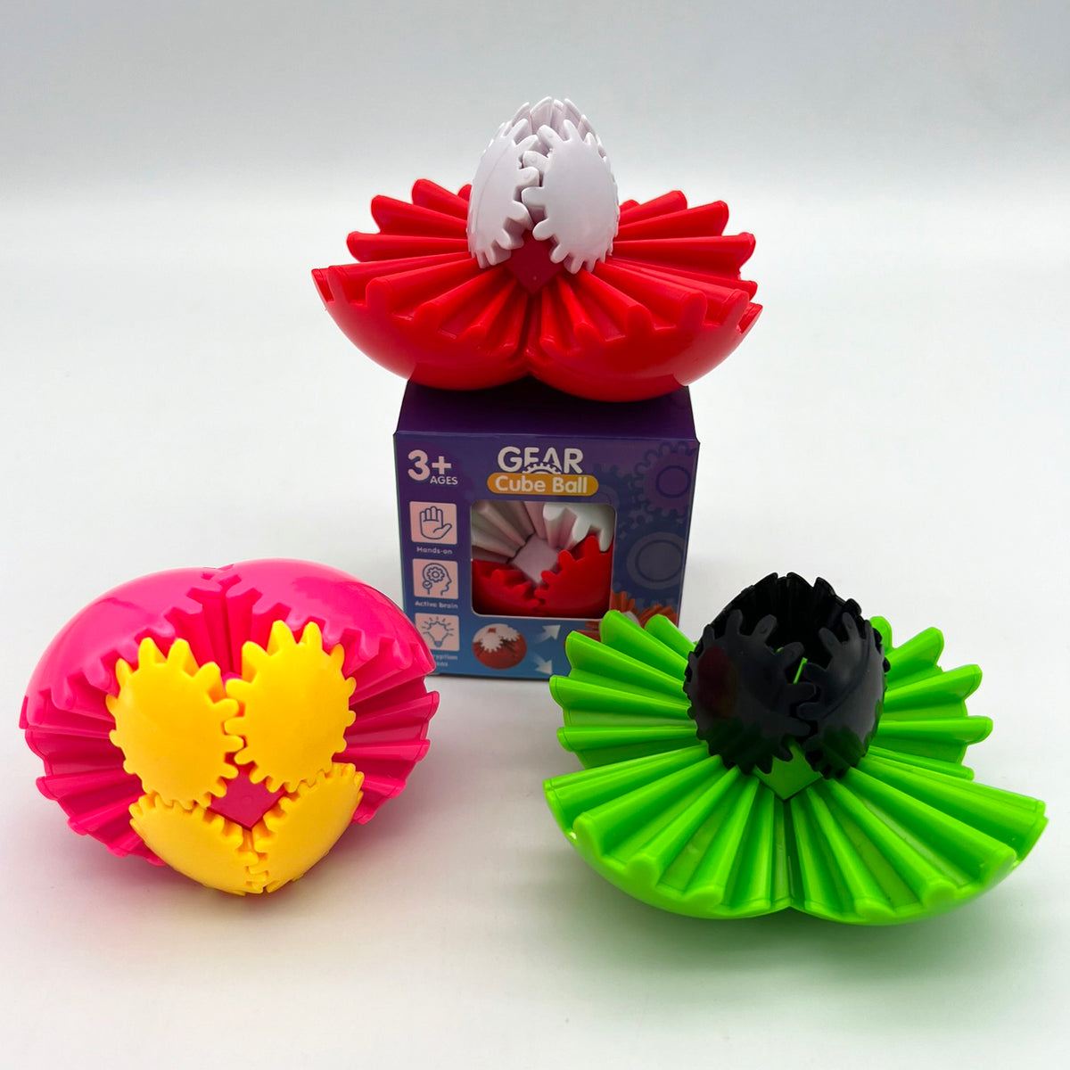 Gear Cube Ball – Hurley Burley Toys
