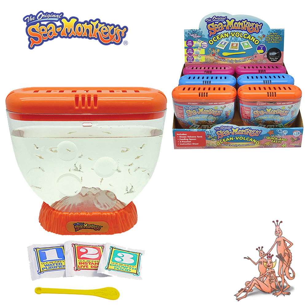 Sea-Monkeys Ocean Volcano – Hurley Burley Toys