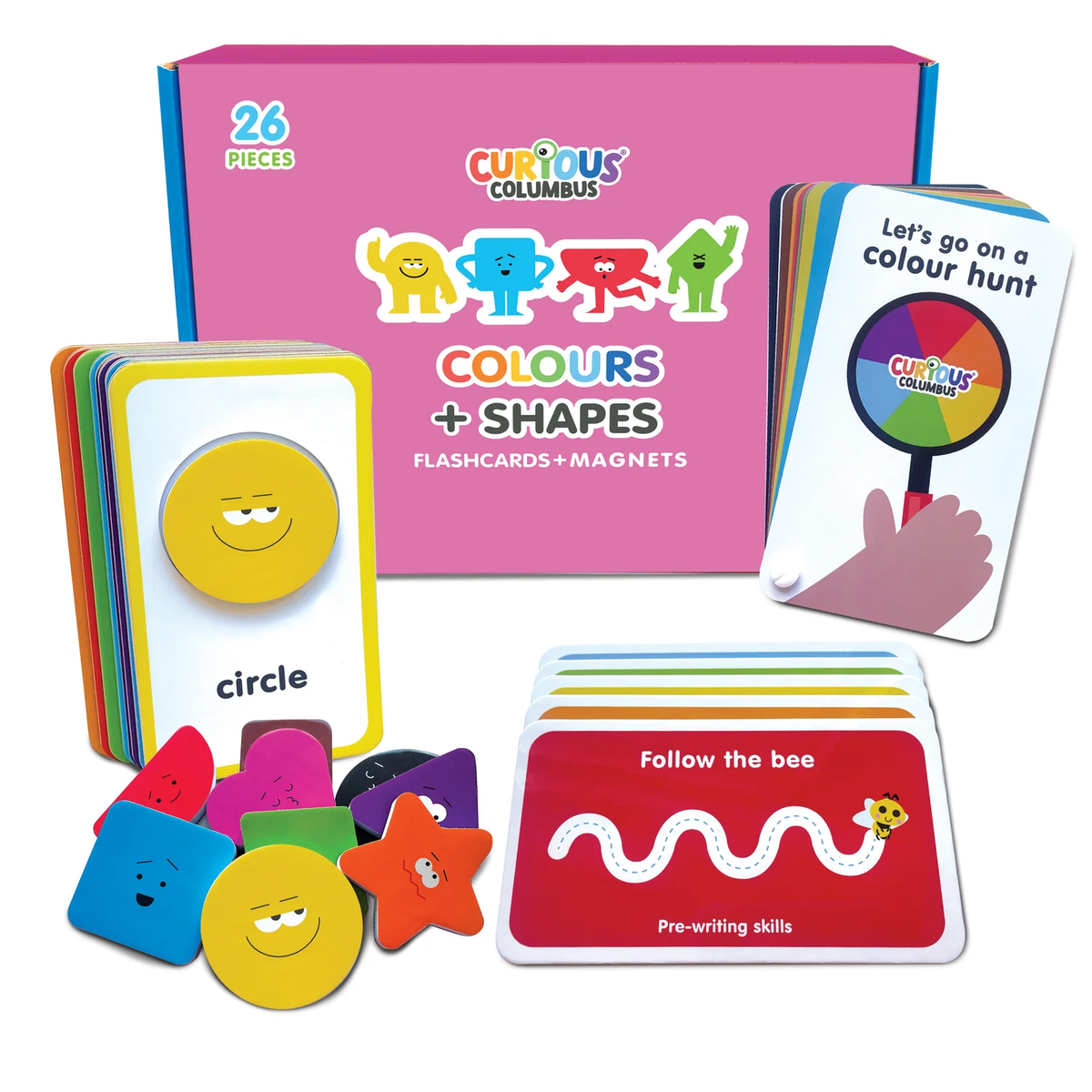 Flash Cards Shapes And Colours – Hurley Burley Toys