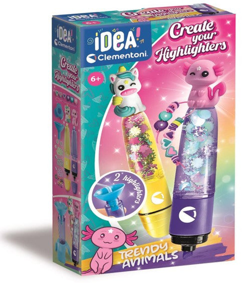 Create Your Own Highlighters - Trendy Animals – Hurley Burley Toys