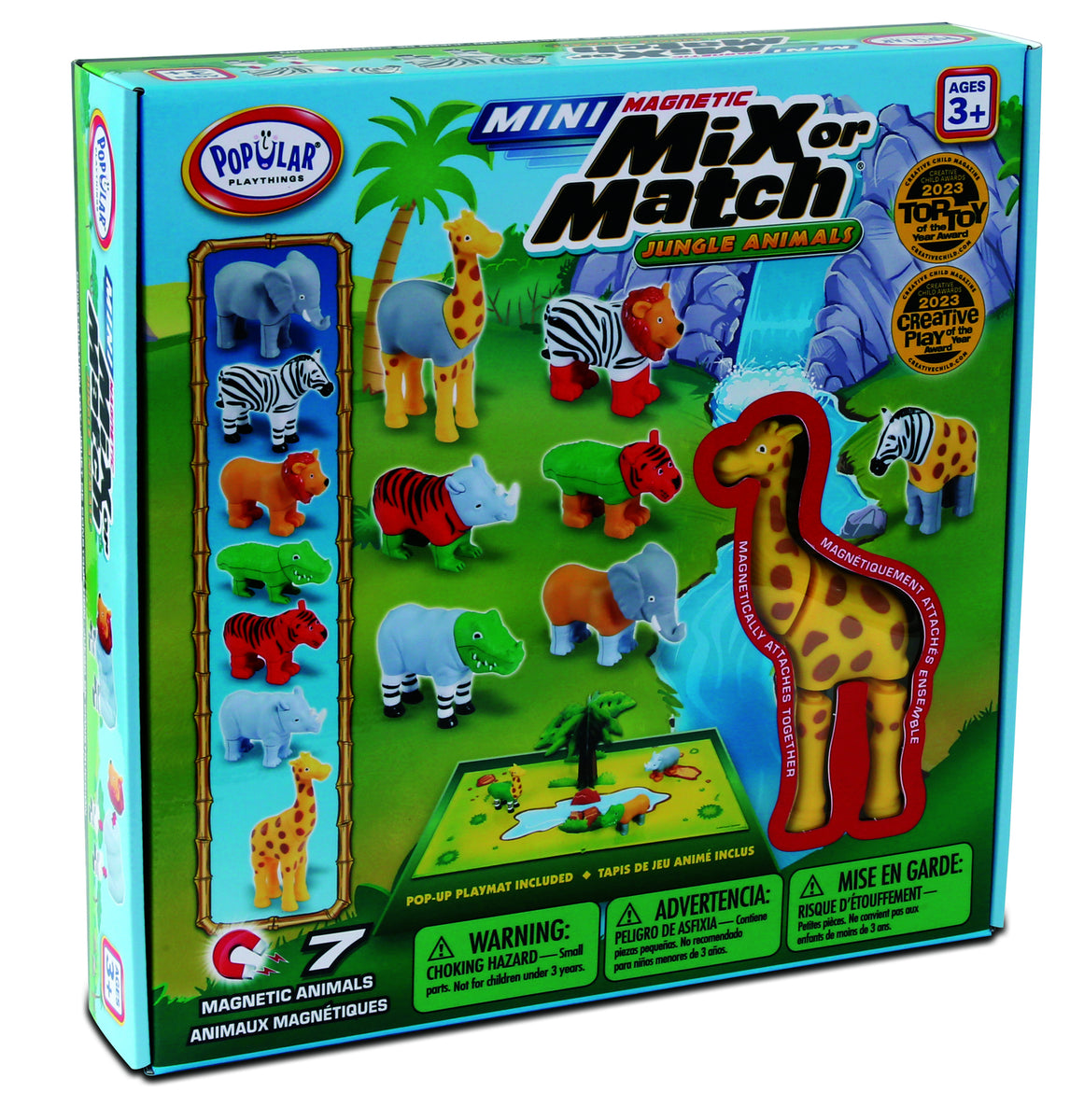 Mini Magnetic Mix Or Match - Jungle Animals – Hurley Burley Toys