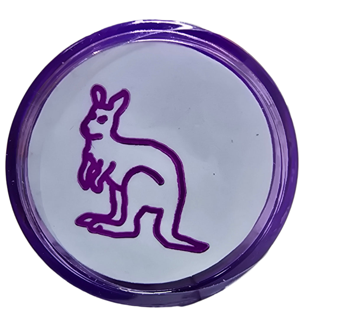 Australian Animal Stamps Kangaroo - Purple – Hurley Burley Toys