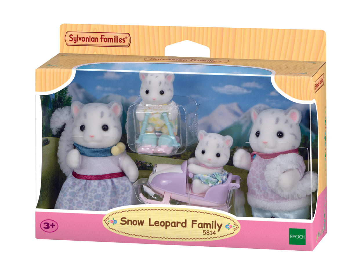 Sylvanian Families - Snow Leopard Family – Hurley Burley Toys