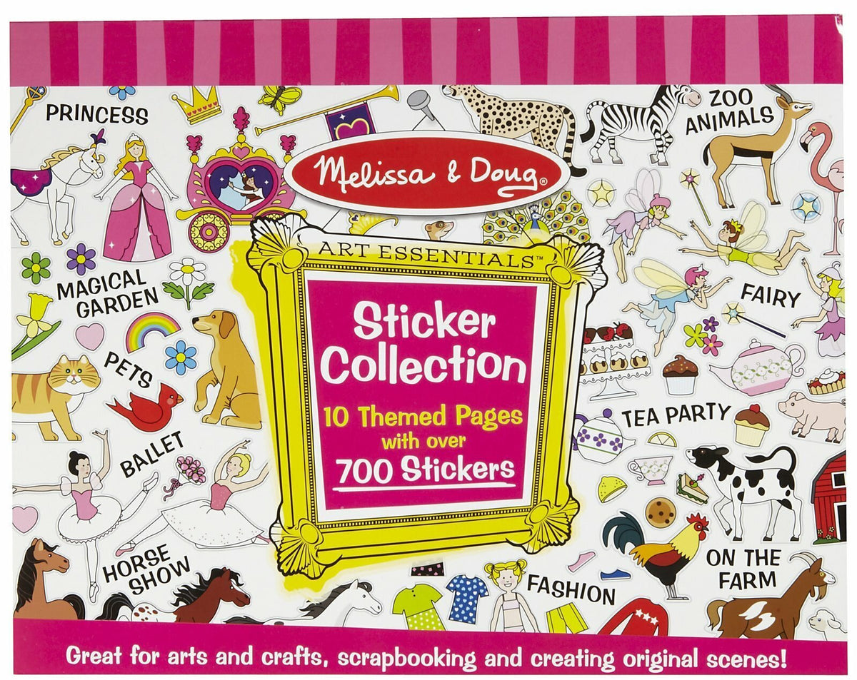 Melissa & Doug Sticker Collection Pink – Hurley Burley Toys