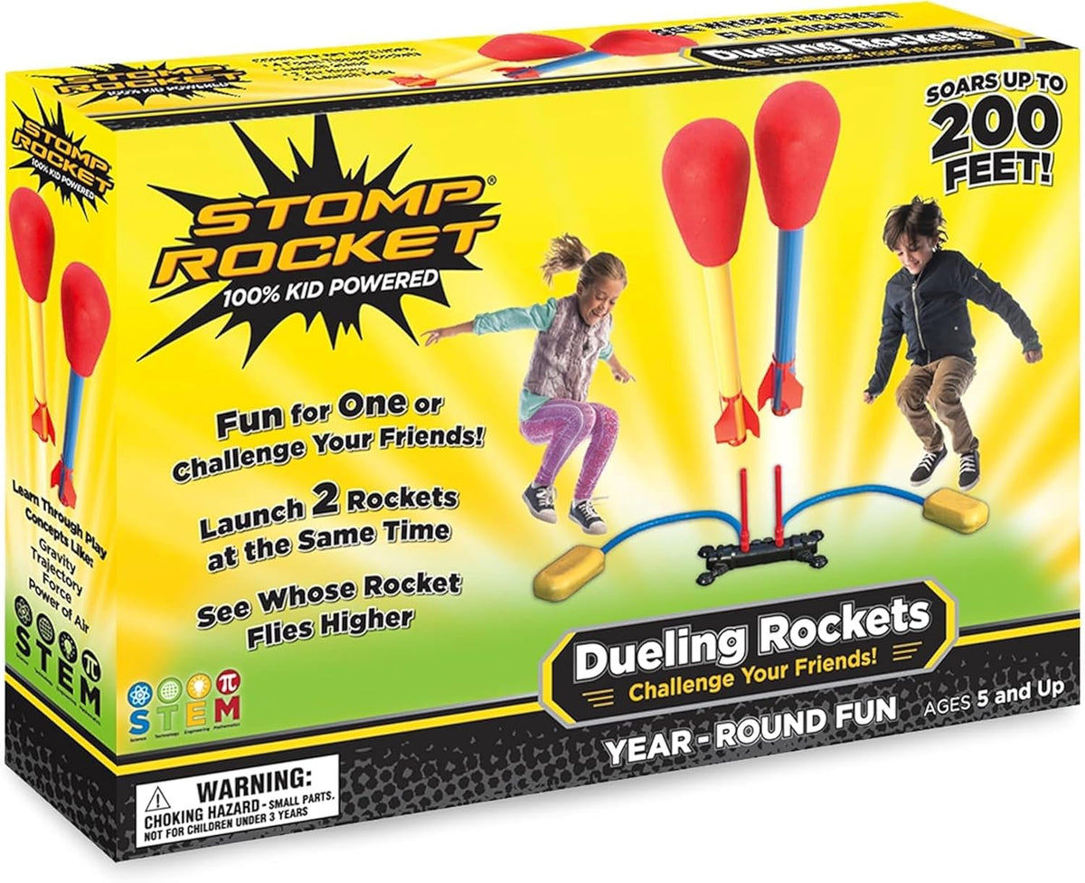 The Original Stomp Rocket - Dueling Rockets – Hurley Burley Toys