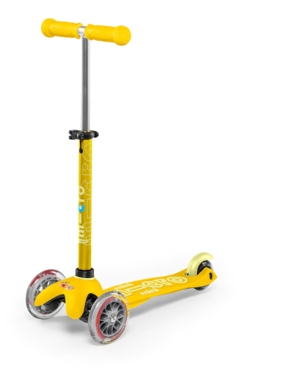 Mini Deluxe Micro Scooter Yellow – Hurley Burley Toys