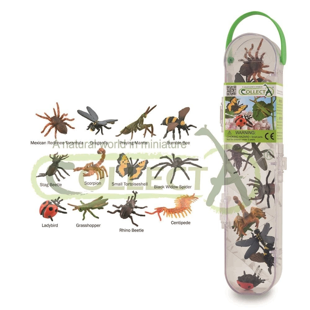 Insects And Spiders Tube – Hurley Burley Toys