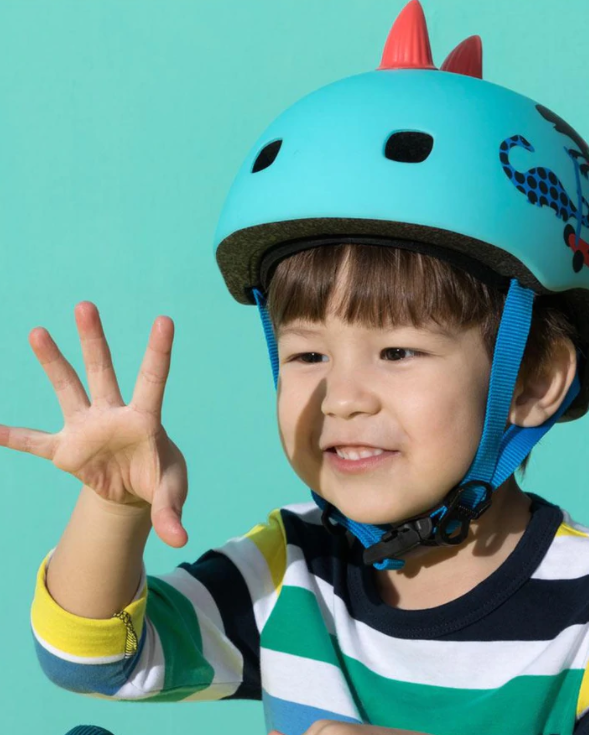 Micro Kids 3D Helmet - Scootersaurus ( Extra Small ) – Hurley Burley Toys
