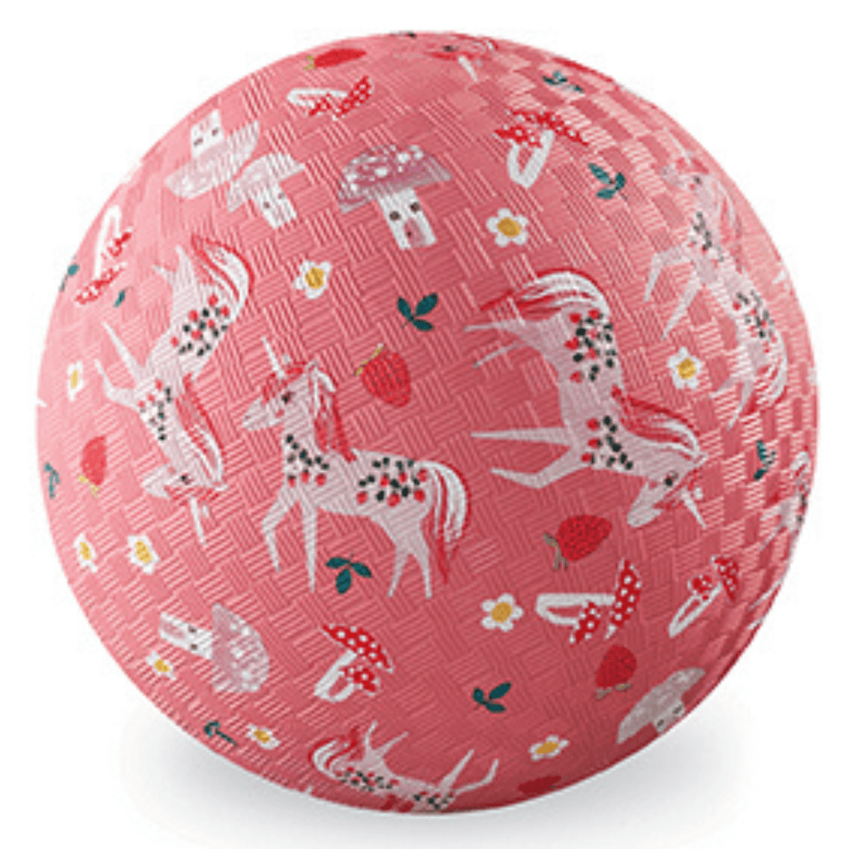7 Inch Playground Ball - Unicorn Garden – Hurley Burley Toys