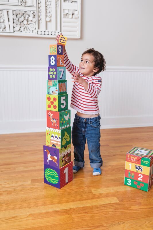 Stacking Blocks - Things That Go 123 – Hurley Burley Toys