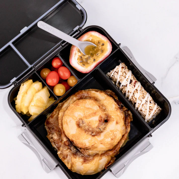 Little Lunch Box Co Bento Three+ - Coal – Hurley Burley Toys