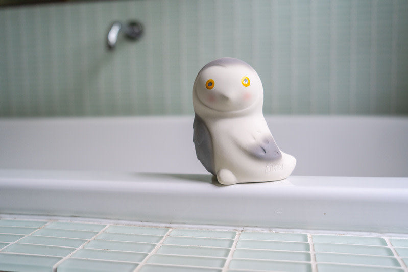 Rubber Snowy Owl Arctic Animal – Hurley Burley Toys