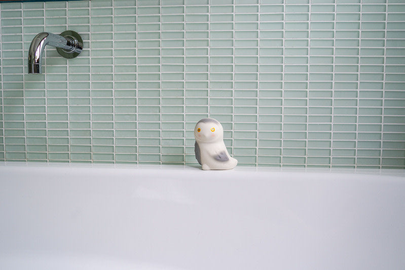 Rubber Snowy Owl Arctic Animal – Hurley Burley Toys