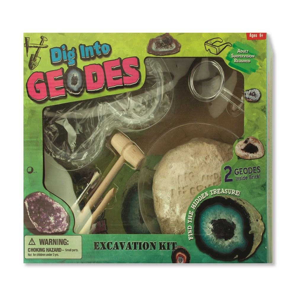 Dig Into Geodes Excavation Kit – Hurley Burley Toys