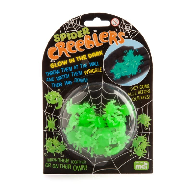 Glow In The Dark Spider Creeblers – Hurley Burley Toys